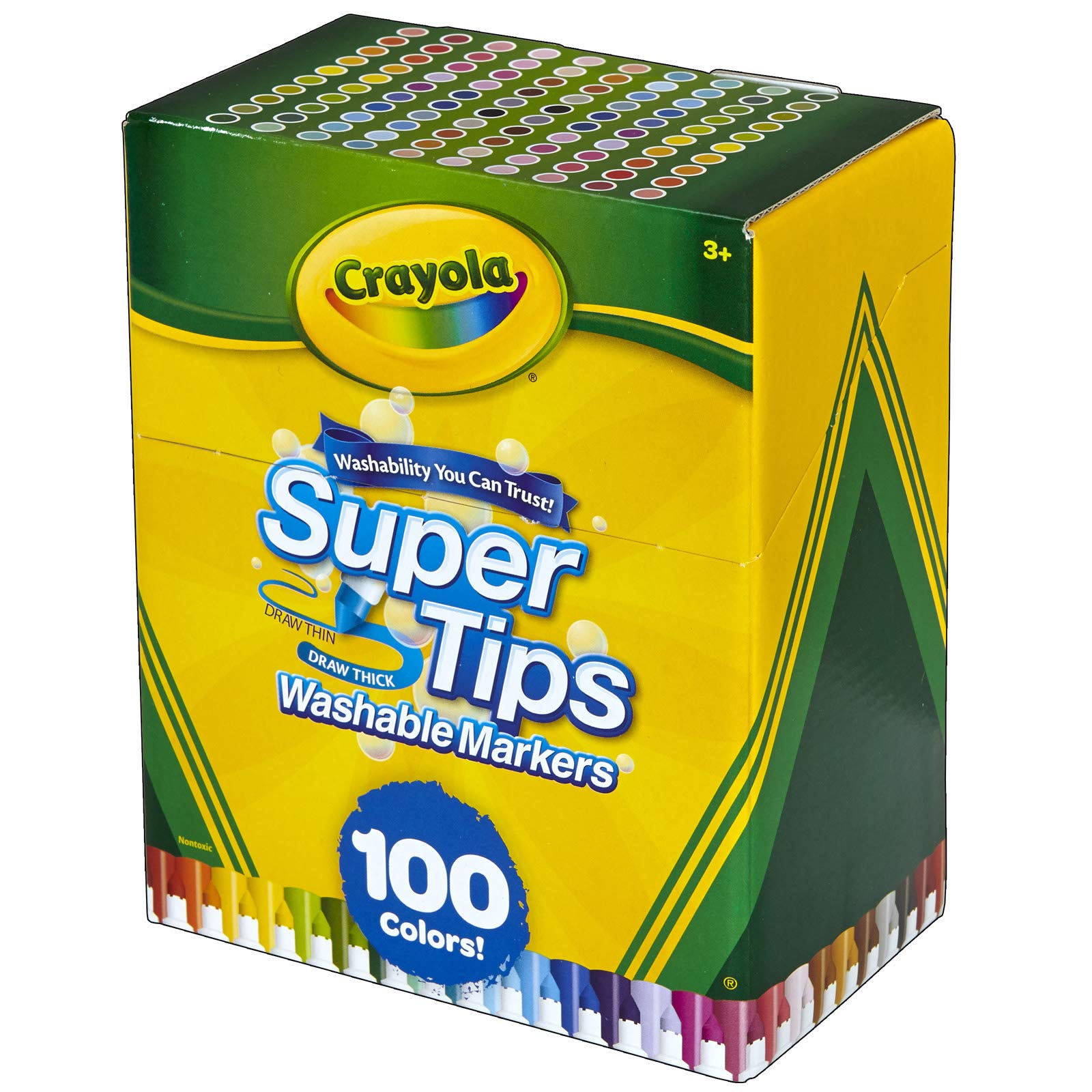Crayola Super Tips Marker Set Washable Markers Assorted Colors Art crayola-super-tips-marker-set-washable-markers-assorted-colors-art