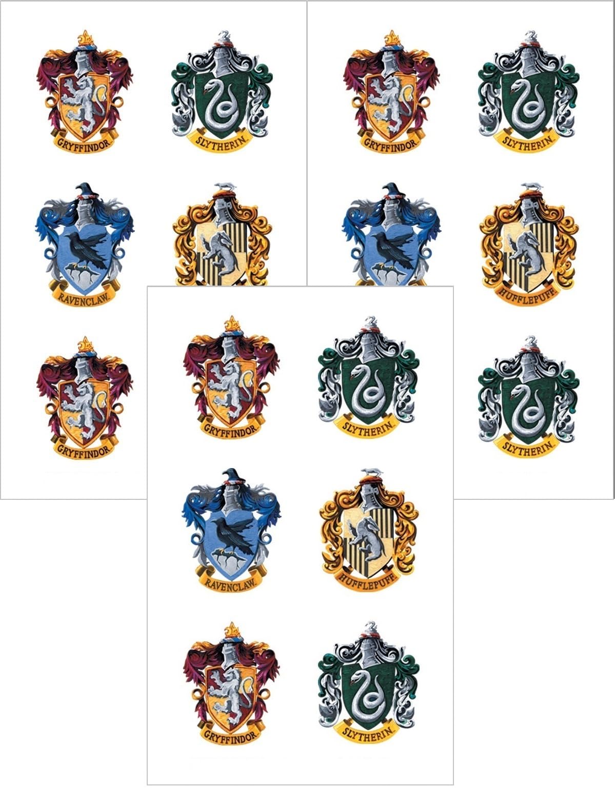 Mua Playhouse Harry Potter Mini Hogwarts House Crests Pack of Three ...