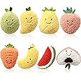 Amazon.com: Simgoing 8 Pcs Cute Fruit Plush Pillow Stuffed Fruit Toy 8 ...