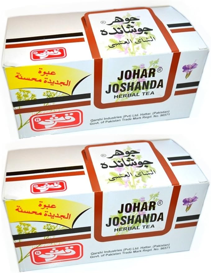 Qarshi Johar Jashanda Herbal Tea - 2 Packs of 30 Sachets: Amazon.co.uk ...