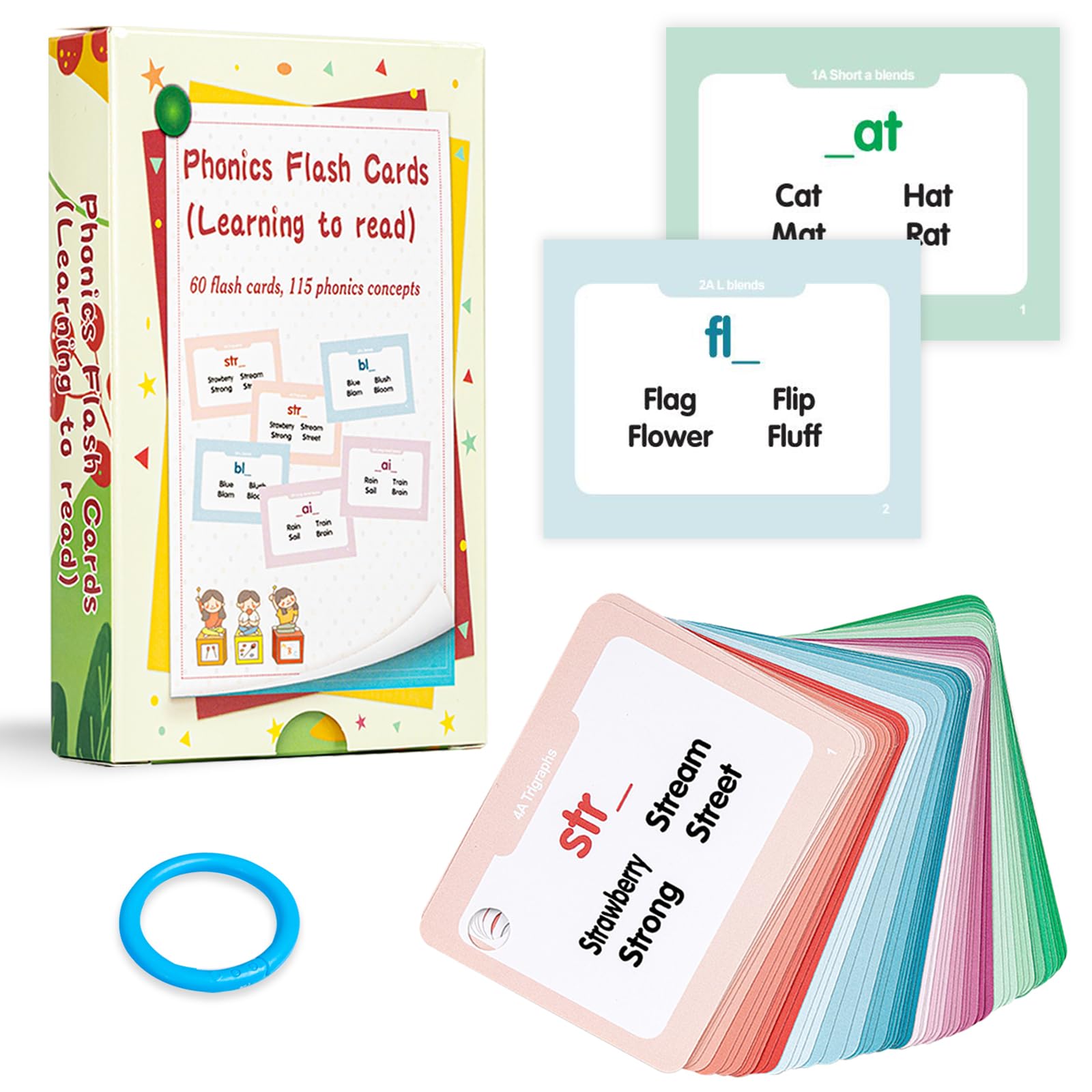 Mua Phonics Flash Cards Sight Word for Kids, Phonics Manipulatives ...