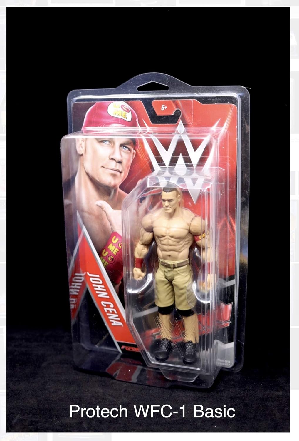 Amazon.com: Protech WWE Basic Series Action Figure Protective Display ...