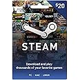 Steam Wallet Card $20 : Amazon.com.mx: Tarjetas de Regalo