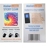 Amazon.com: Pristine Screens Microfiber Screen Cleaner Sticker - Purple ...