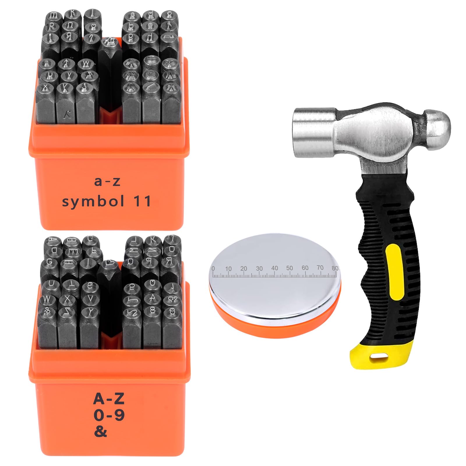 Metal Stamping Kit, Jewelry Stamping Tools Kit, Metal Stamps Making ...