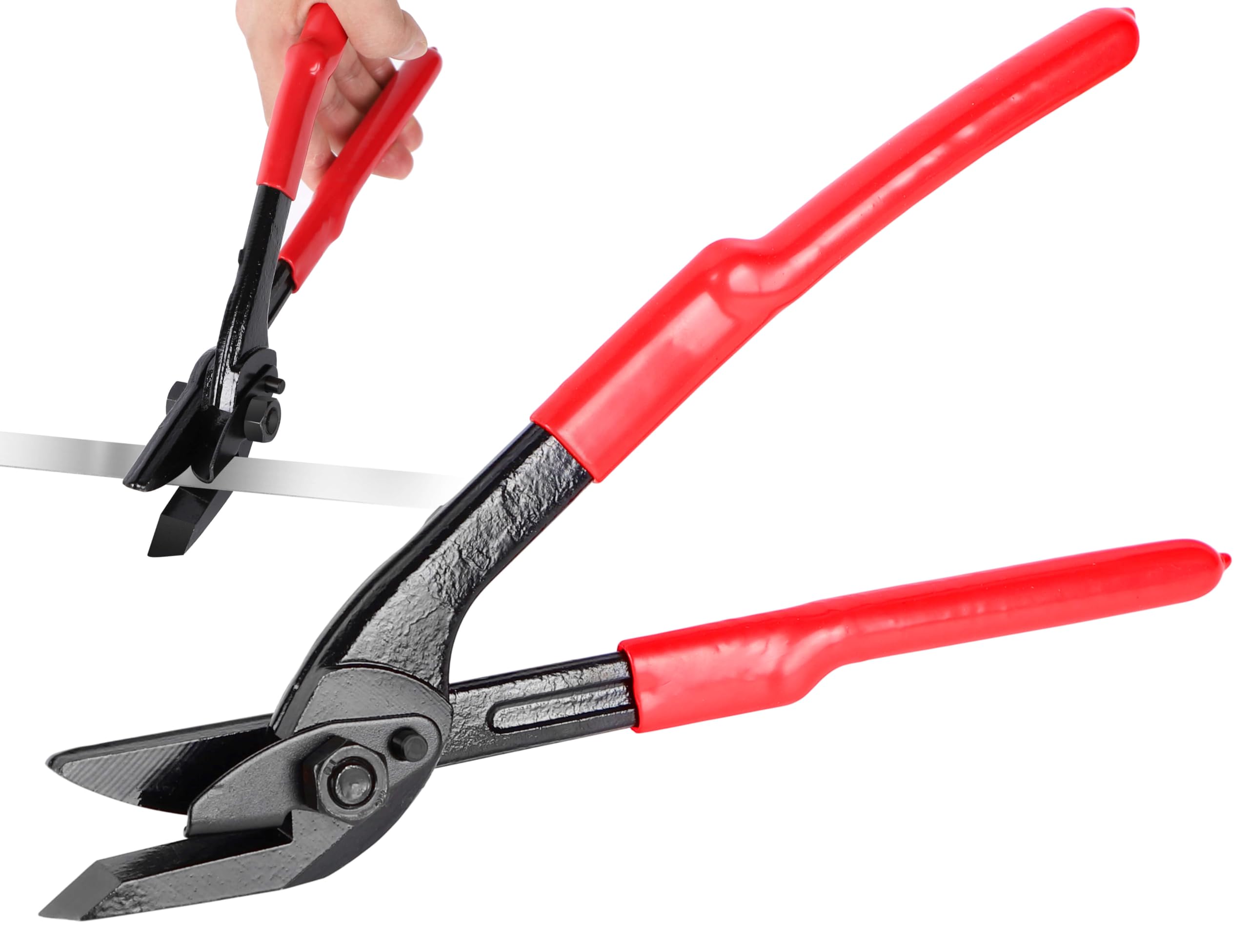 Hawaminent Strapping Cutter with Wide Blade - 12" Banding Cutter for ...