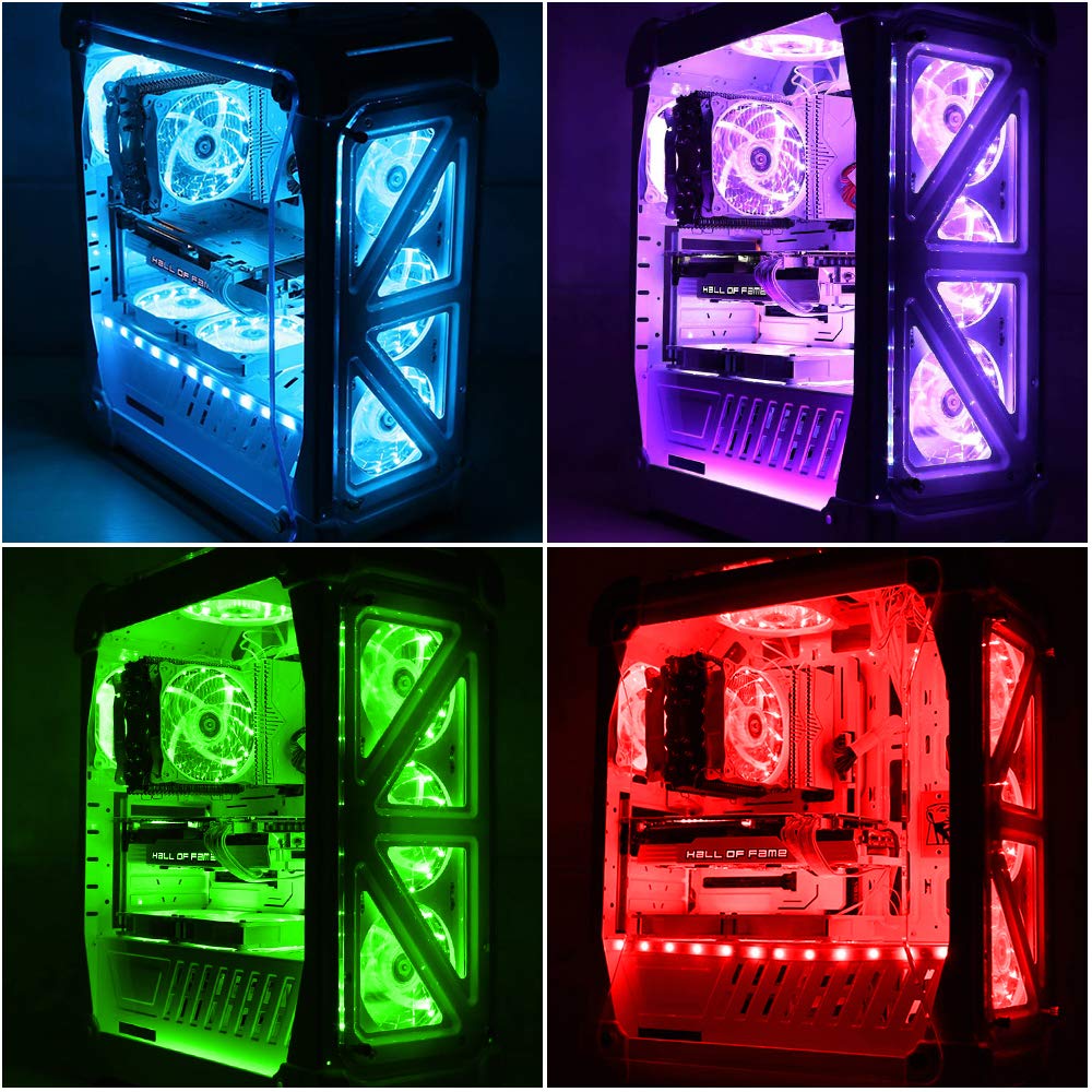 Mua PC RGB LED Strip, Computer LED Strip Lights for PC Case, SMD5050 ...