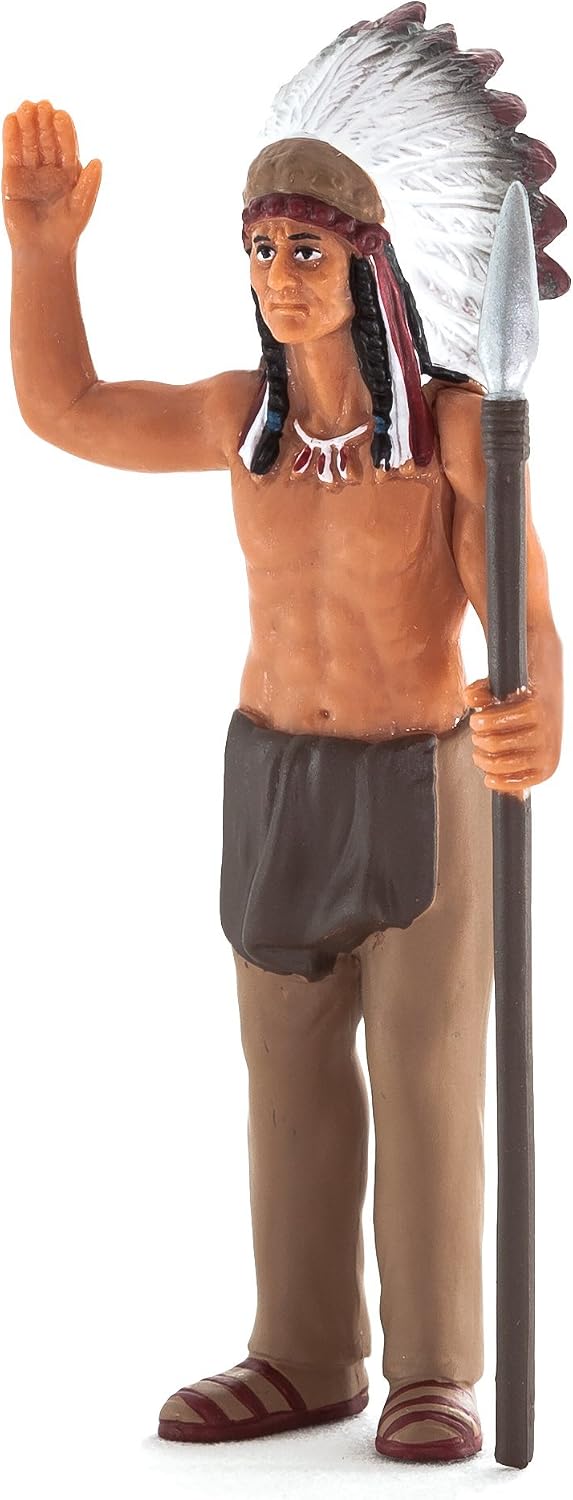 MOJO Native American Chief Model Western Toy Figure – BigaMart