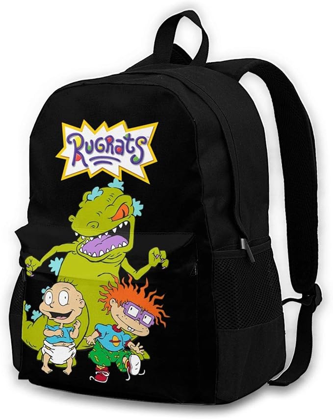 Rugrats Backpacks For Boys School Bags For Kids Bookbag Lightweight ...