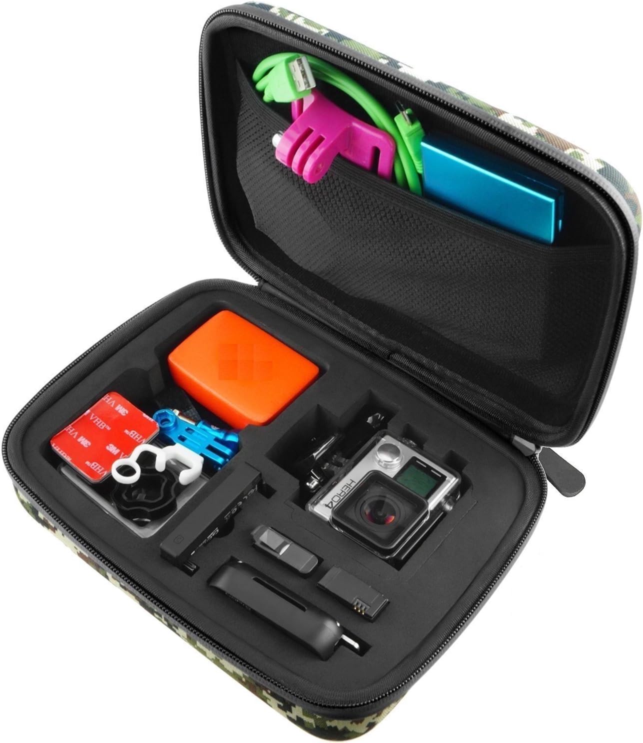 SHOOT® Case for GoPro Hero 5/4 / 3+ / 3/2 / 1 – Bag for Camera, Housing ...
