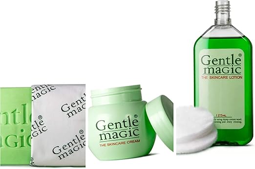 Gentle Magic Skin Care, Soap, Toner and Cream: Amazon.co.uk: Beauty