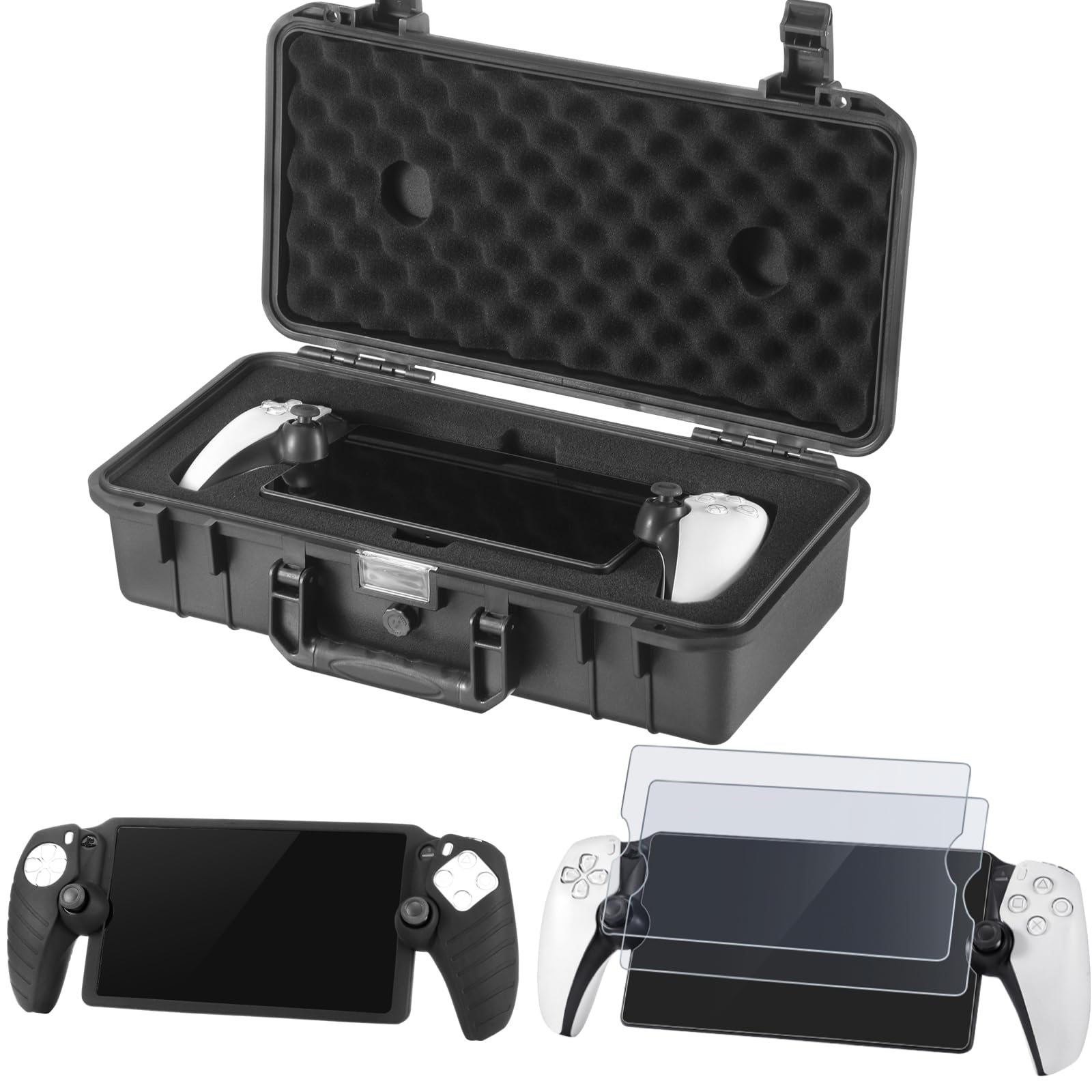 Migitec Hard Carrying Case Bundle Compatible with PlayStation Portal, Includes Protective ...