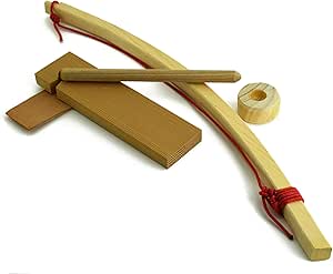 Amazon.com: Primitive Fire Bow Drill Fire Starter Scout Kit (5 -Piece ...