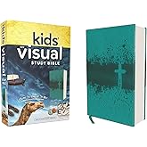 NIV, Kids' Visual Study Bible, Hardcover, Blue, Full Color Interior ...