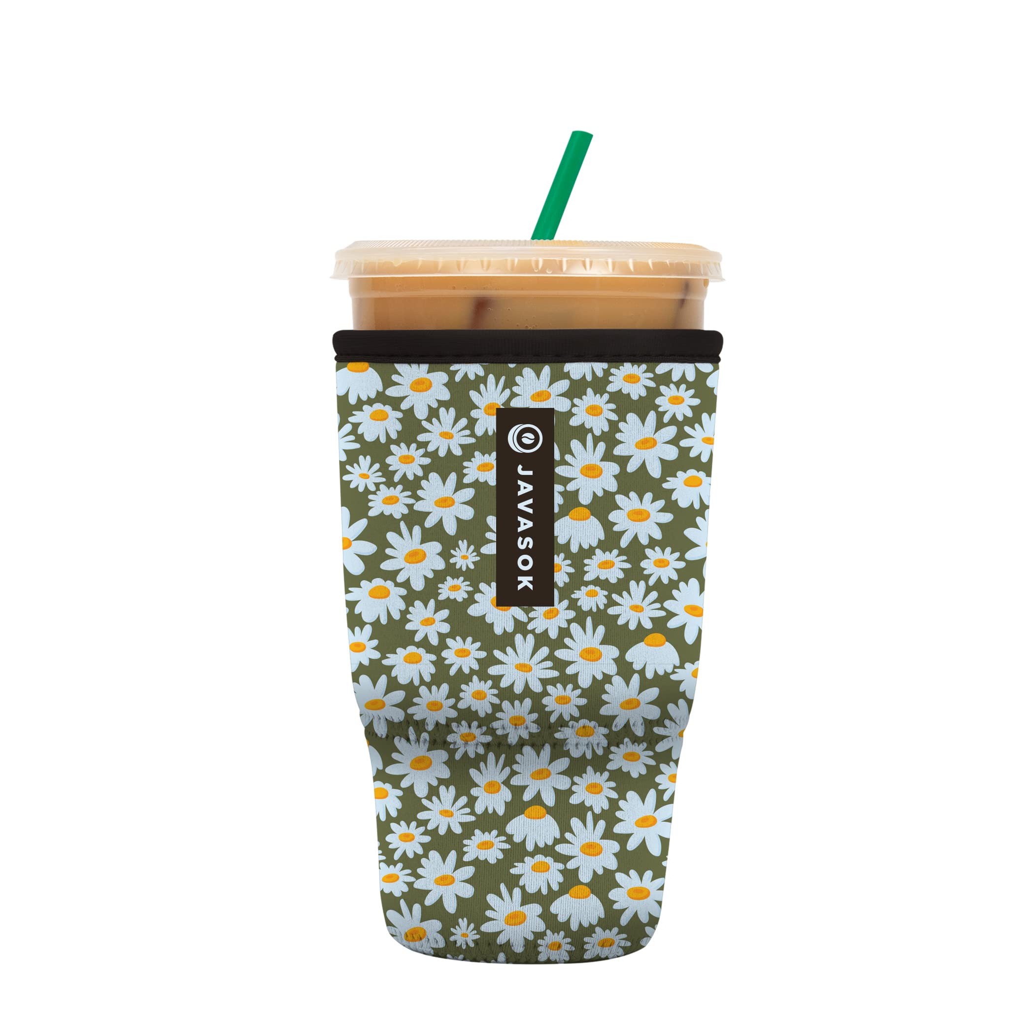 Sok It JavaSok Iced Coffee & Cold Soda Insulated Neoprene Cup Sleeve ...
