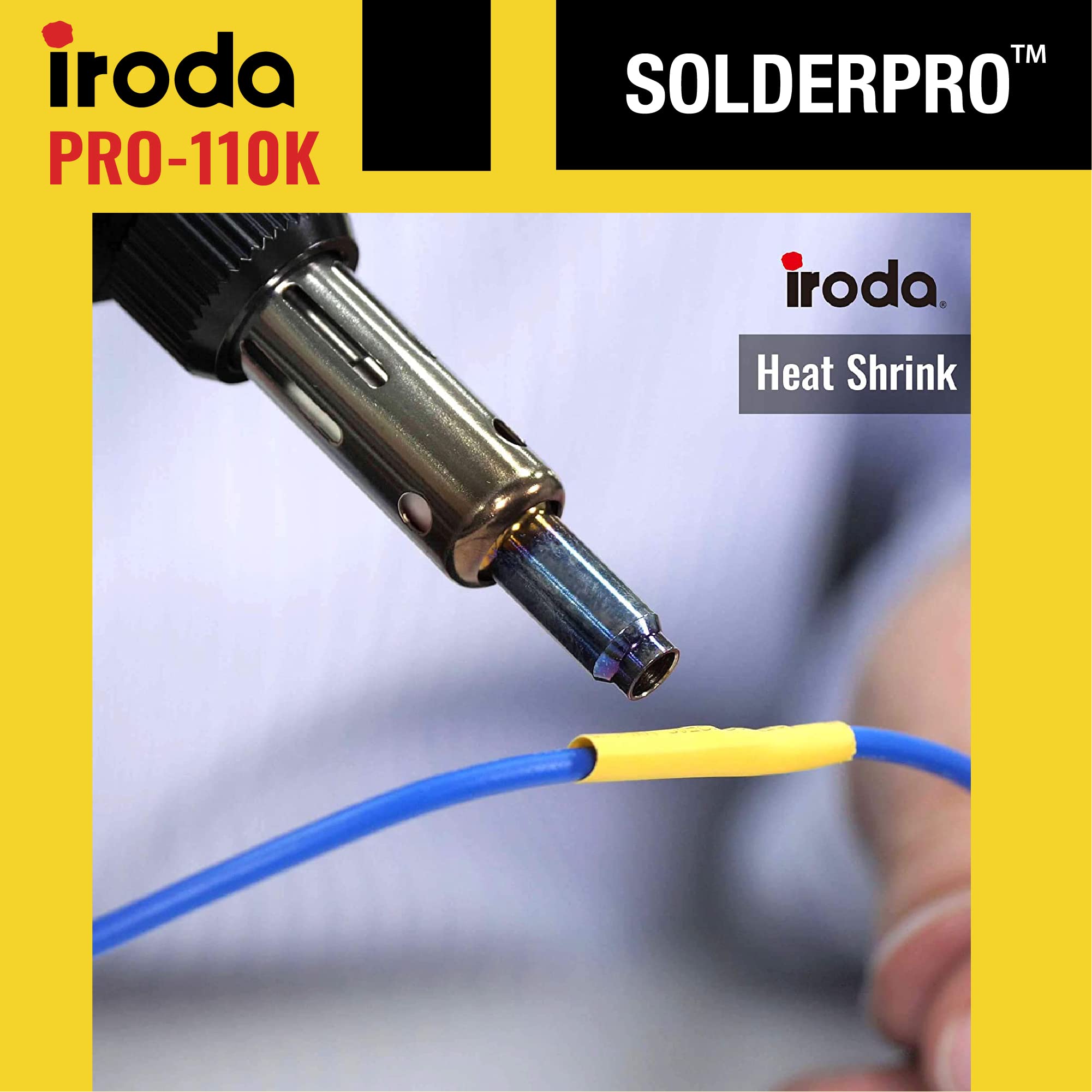 Soldering Iron Kit FROGBRO Butane - Cordless Adjustable Flame With 6 ...