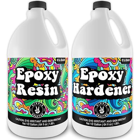 Mua Crystal Clear Epoxy Resin Kit, 1 Gallon Total, 2-Part, for Tumblers ...