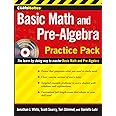 CliffsNotes Basic Math and Pre-Algebra Practice Pack with CD: Lutz ...