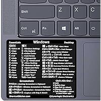 Amazon.com: SYNERLOGIC Windows PC Reference Keyboard Shortcut Vinyl ...
