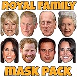 Commemorative Mask Pack - Royal Wedding 2018 Face Masks - Royal Family ...