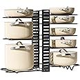 Amazon.com - PMYEK Pot Rack Organizer for Cabinet - Adjustable Pot Lid ...