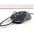 Amazon.com: Bugha Exclusive LED Gaming Mouse 7-key/7200 dpi USB Wired ...