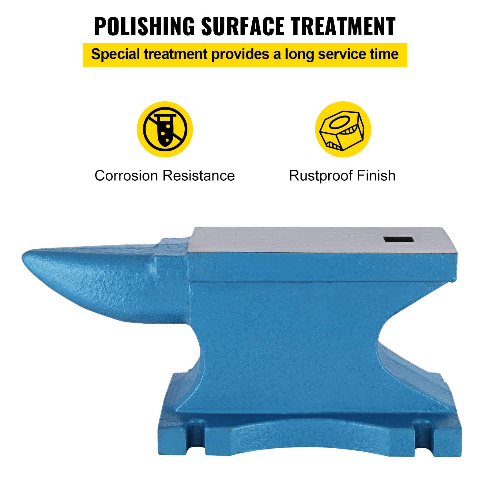 Mua VEVOR Single Horn Anvil 55Lbs, Cast Iron Anvil Blacksmith ...