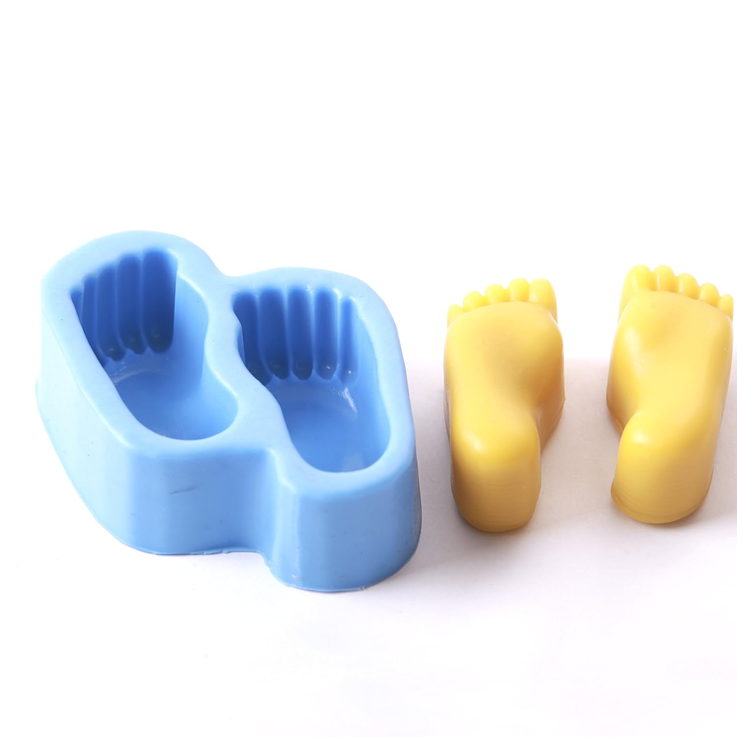 World Of Moulds Baby Feet Mould, Silicone, 8 x 11 x 3.2 cm: Amazon.co ...