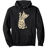 Amazon.com: ILY Cat ASL Hand Gesture Deaf Hearing Loss Awareness T ...