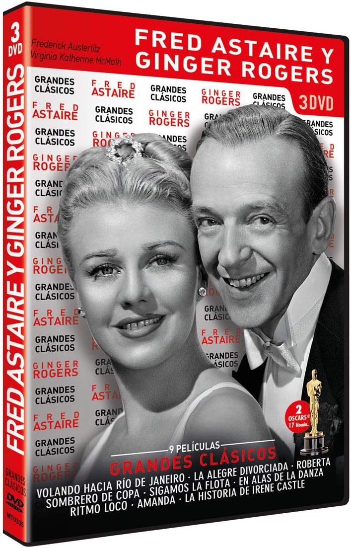 Fred Astaire & Ginger Rogers: The Complete 1930s Collection 9 Films, 3 ...