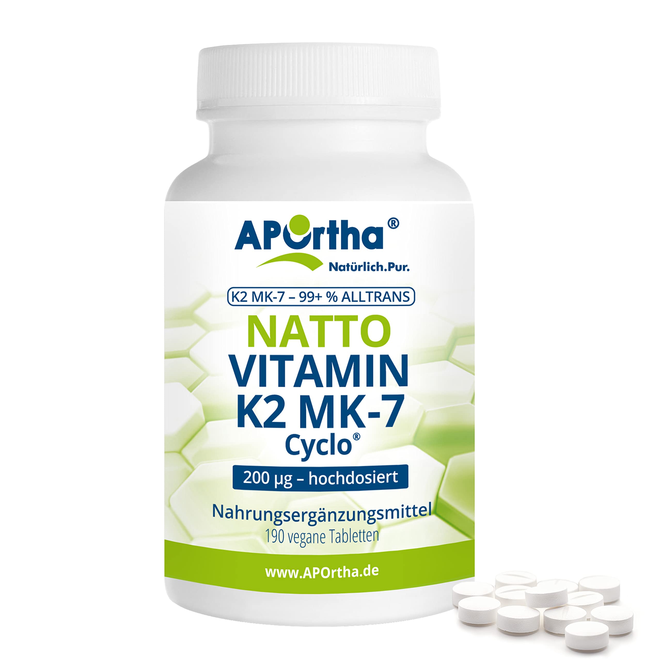 Mua Aportha Natto Vitamin K2 â Menaq Uinon Mk7 200 mcg Hochdosiert â ...
