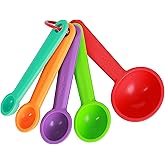 Amazon.com: Tala Set Of 5 Melamine Measuring Spoons