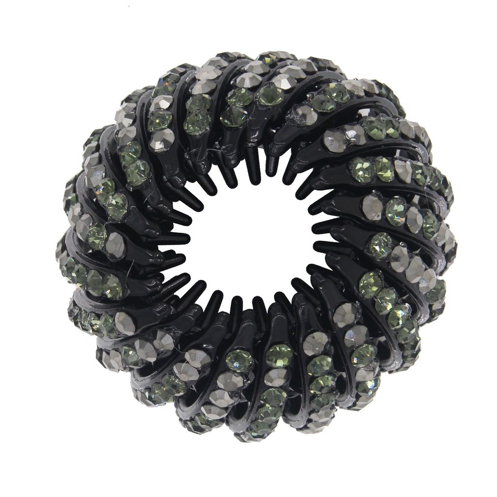 Amazon.com : Scunci Effortless Beauty Ponytailer, Expandable, 2 clips ...