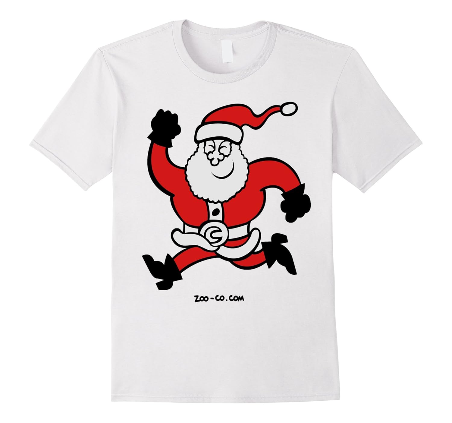 Ugly Christmas T shirt : RUNNING SANTA CLAUS shirt-Art – Artvinatee
