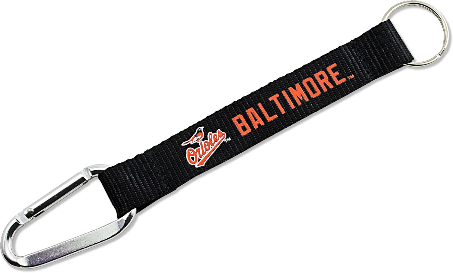 Amazon.com : MLB Baltimore Orioles Carabiner Lanyard Keychain : Sports ...