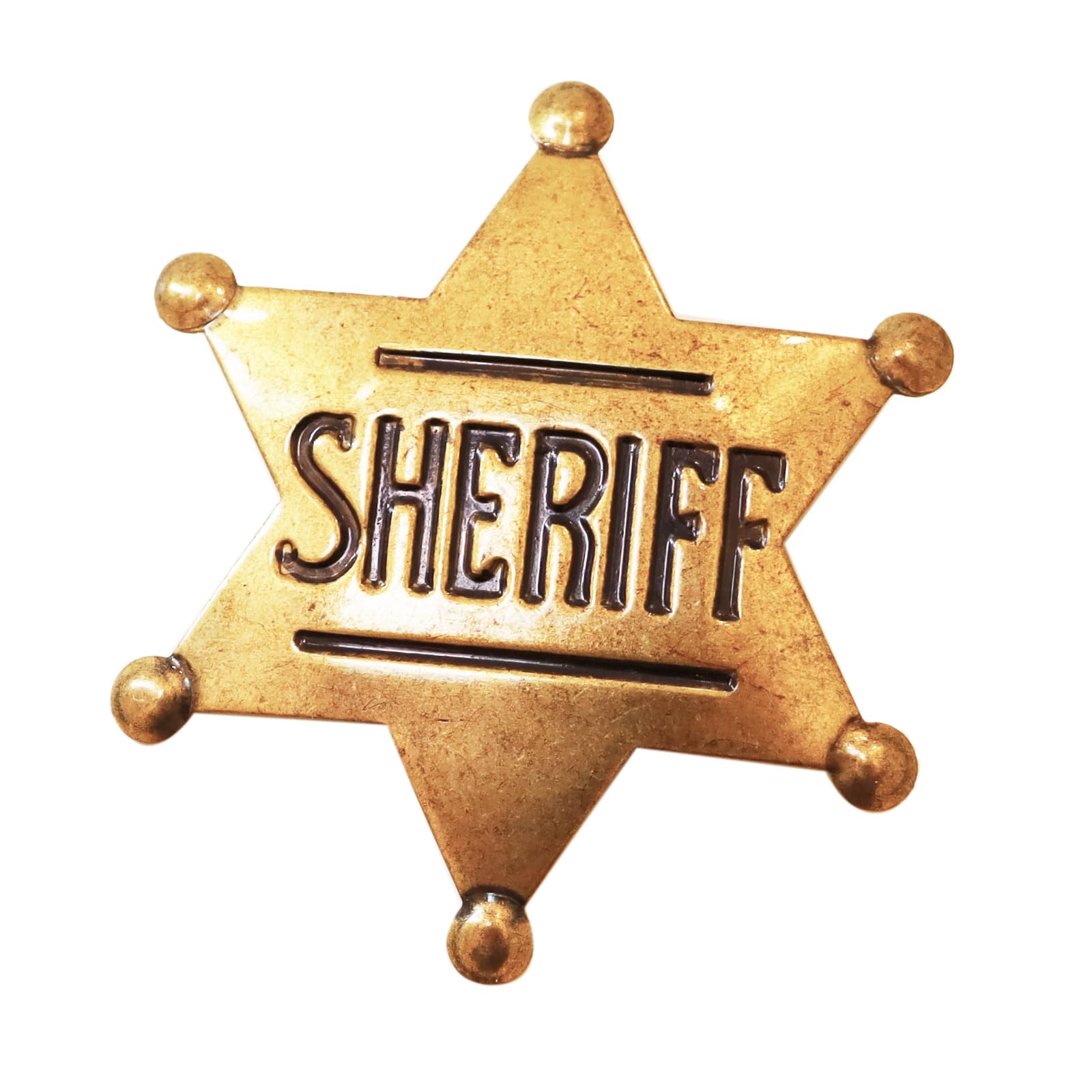 Sheriff Badges Metal Police Badges Pins Western Deputy Sheriff Star ...