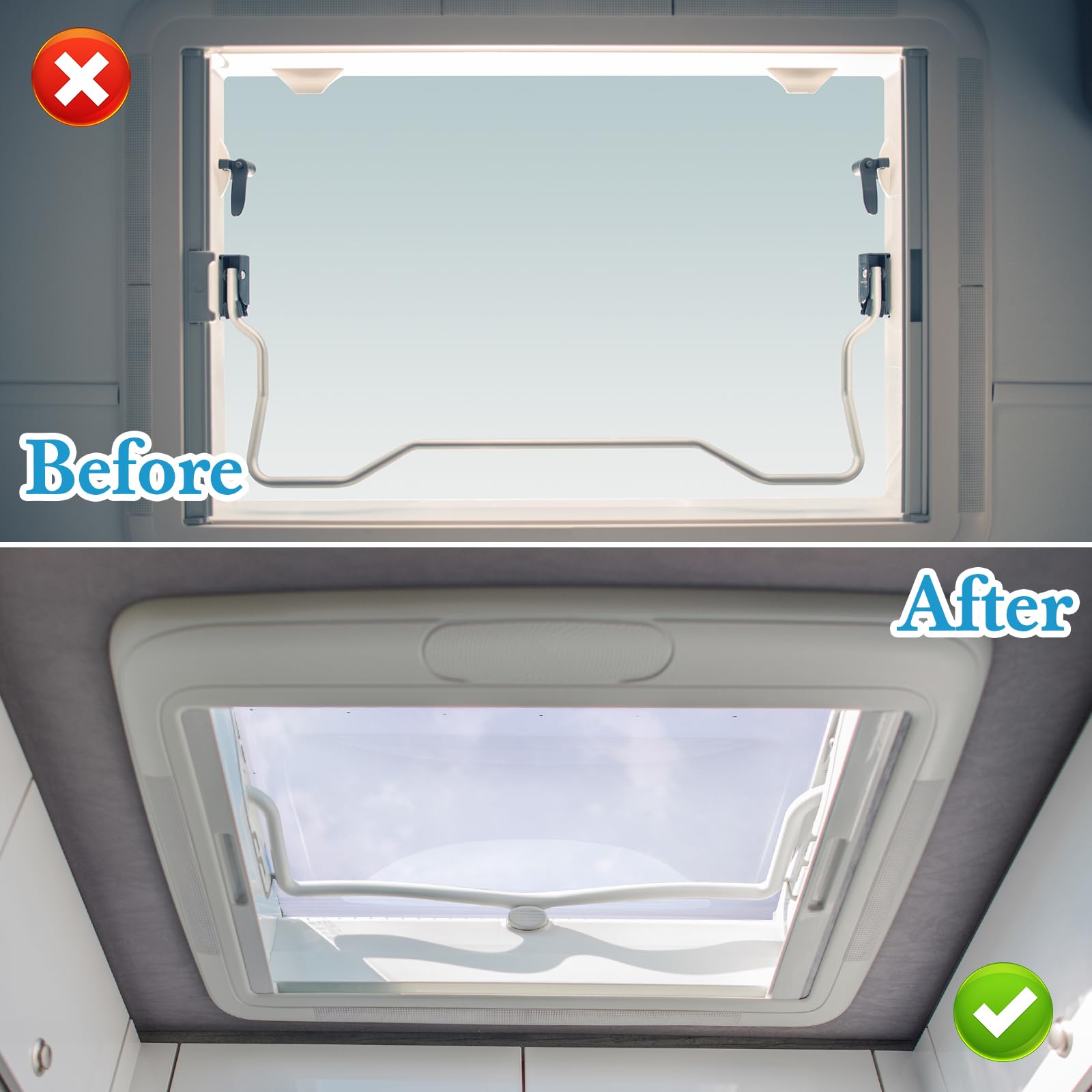 Mua Meonum RV Skylight Replacement Kit, 18"x26" OD RV Skylight Kit ...