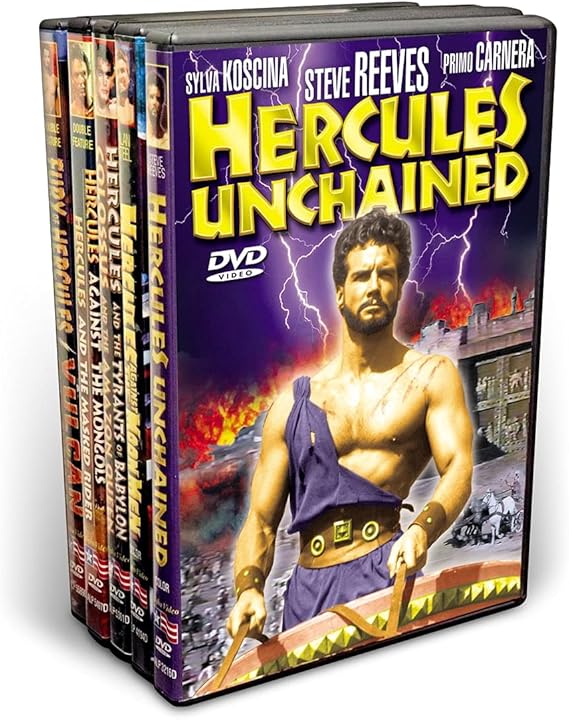 Hercules: Mighty Movie Collection : Alan Steel, Peter Lupus: Amazon.com ...