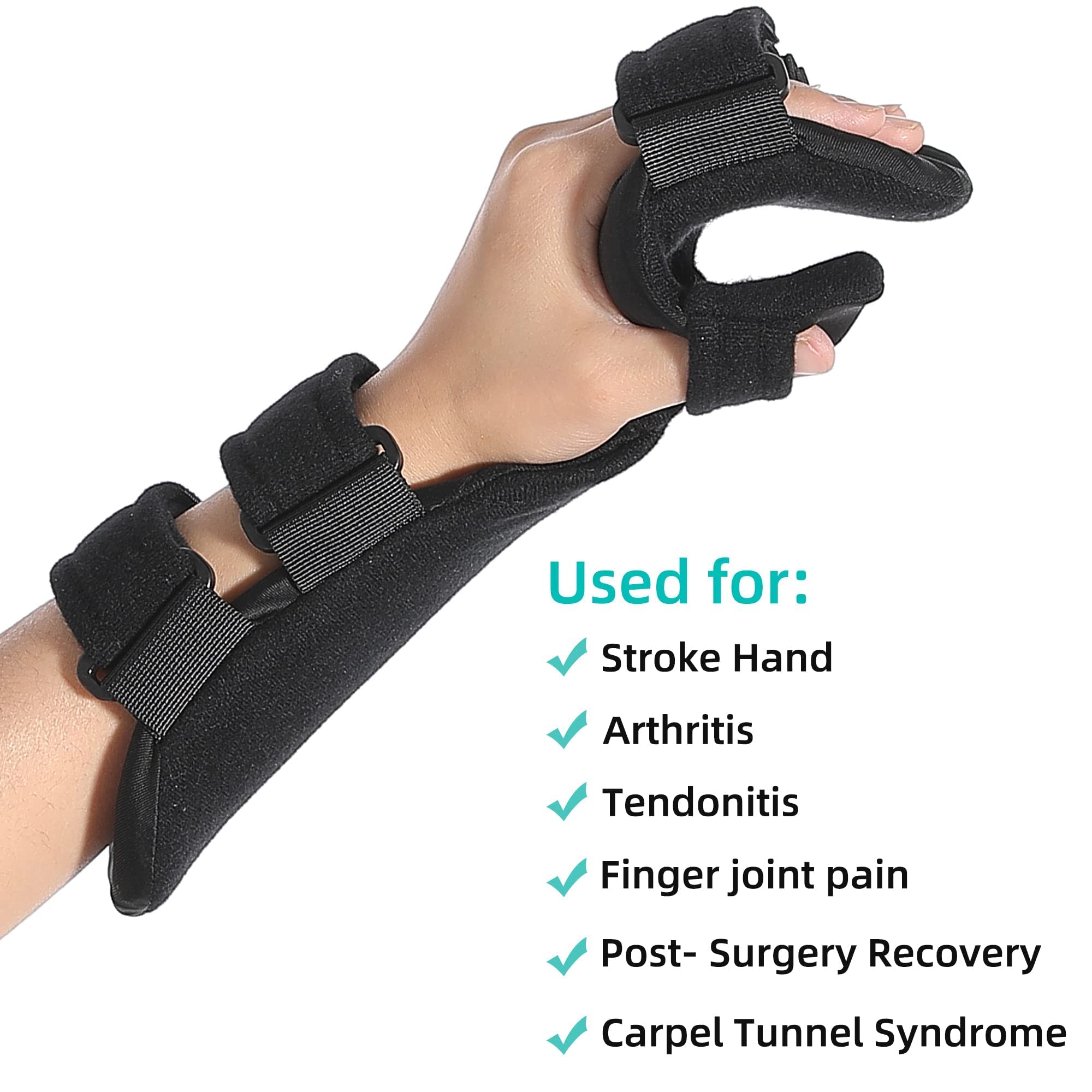 Mua Fanwer Resting Hand Splint with Finger Separators - Hand Brace for ...