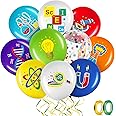 Amazon.com: Capoda 60 Pieces Science Party Balloons Decorations Science ...