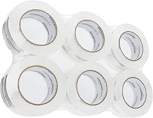 Amazon.com: Amazon Basics Packing Tape, Designed for Moving, Storage ...
