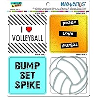 Amazon.com: Volleyball Player Fan Love Automotive Car Refrigerator ...