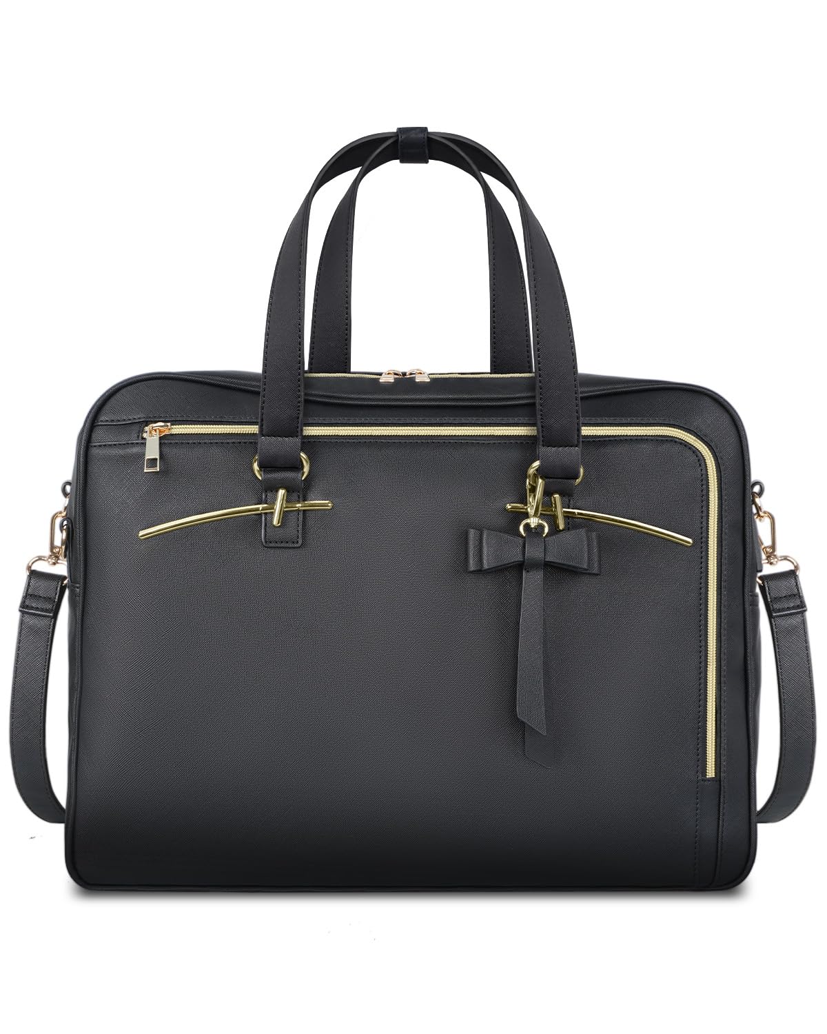 MATEIN 17.3 Inch Laptop Briefcase, Extra Large Convertible Briefcase ...