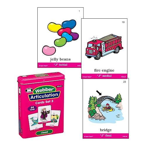 Articulation Flash Cards Super Duper Publications Webber Articulation R ...
