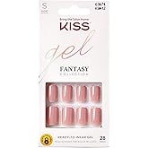 KISS Gel Fantasy Collection Ready-To-Wear Fake Toenails Pedicure Set ...