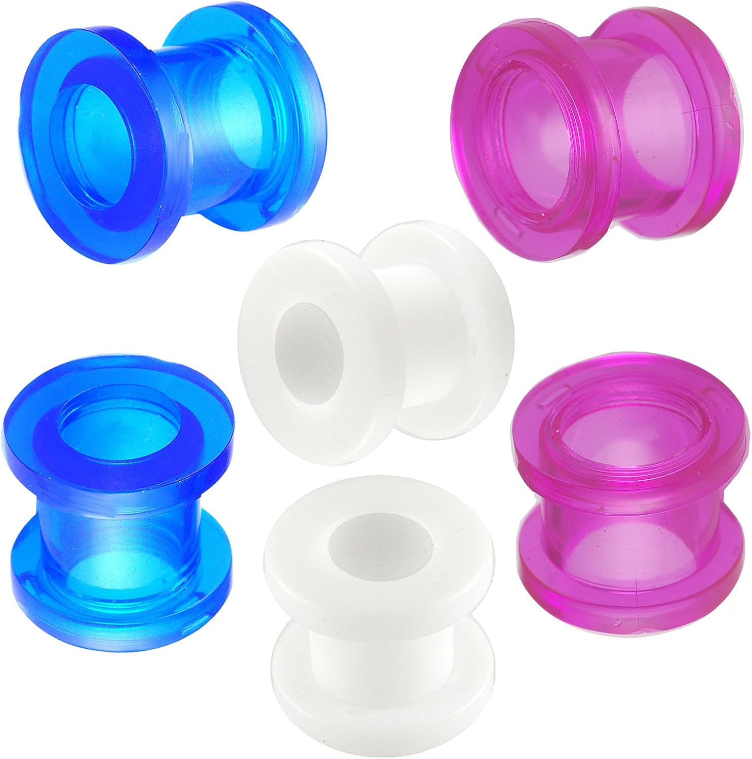 Amazon.com: bodyjewellery Ear Tunnel Set Gauging Kits Size Zero for 3 ...