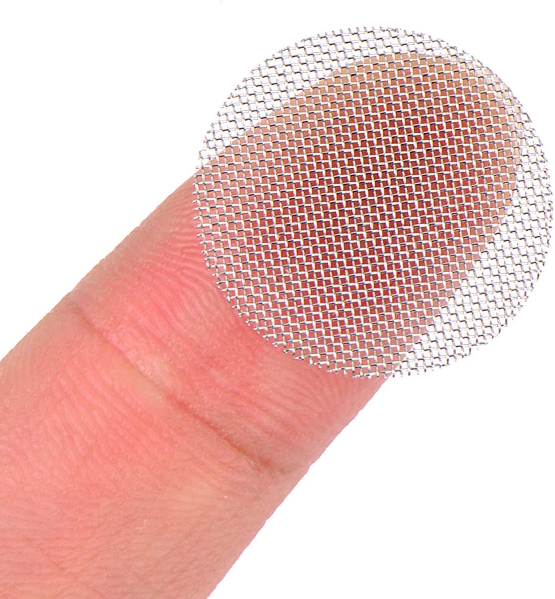 Stainless Steel Smoking Screens Pipe Screen Filters 15 mm with Storage ...