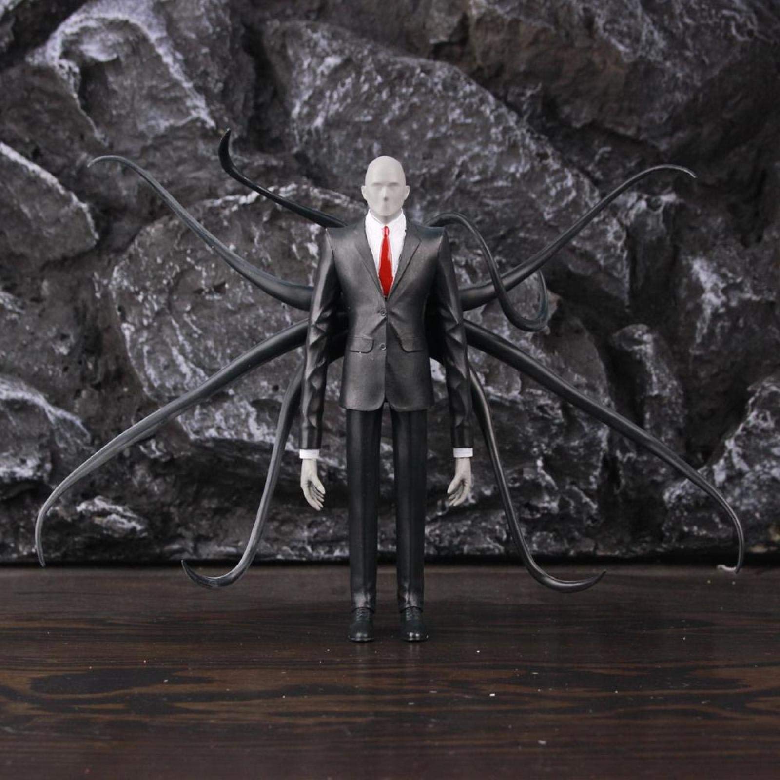 Buy MizzZee SCP Series Figure Slender Man 6" Figurine Slenderman 18cm ...