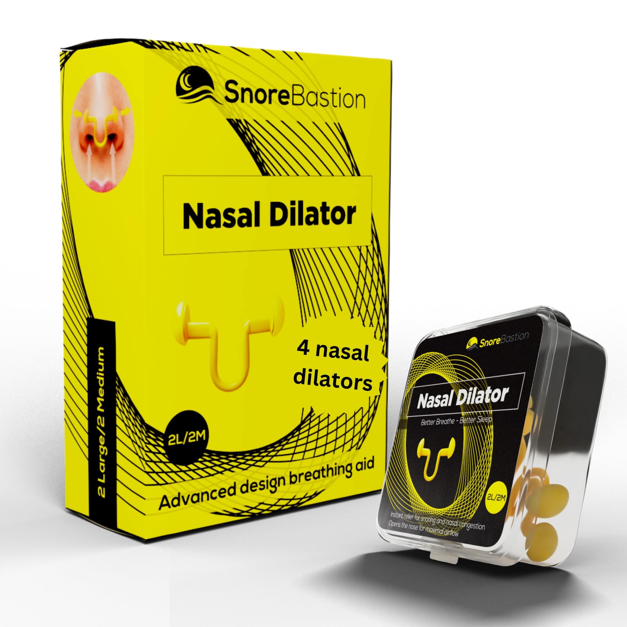 Mua Nasal Dilators for Breathing by Snore Bastion - Nose Cones Reduce ...