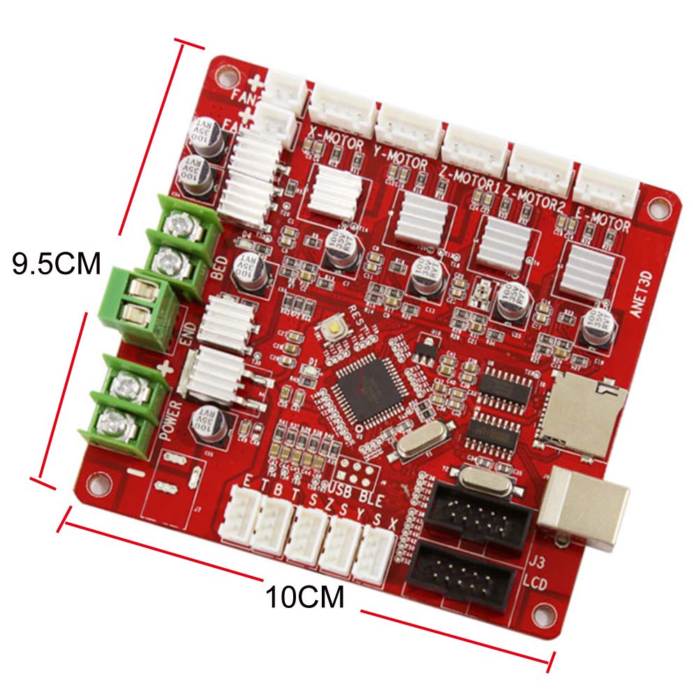 V1.5 Original A8 Motherboard Replacement for Anet A8 3D Printer Anet A8 ...